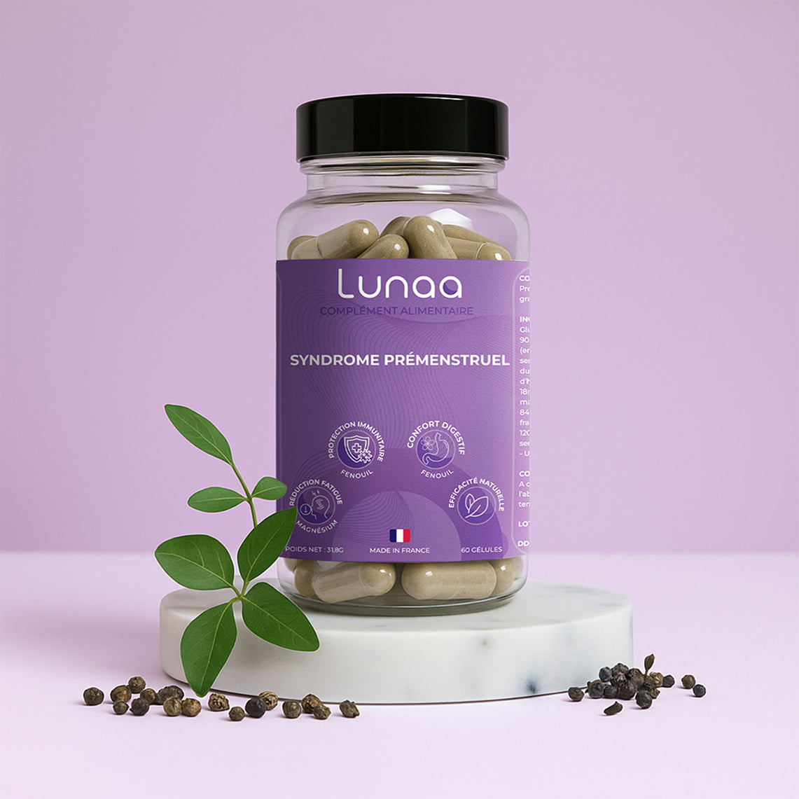 Complément alimentaire - Syndrome Prémenstruel – Lunaa